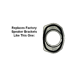 6x9" Rear Deck Speaker Adapter Spacer Rings Fits 1994-1997 Accord- SAK030_69-1 Pair