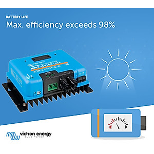 Victron Energy SmartSolar MPPT MC4 250V 60 amp 12/24/36/48-Volt Solar Charge Controller (Bluetooth)