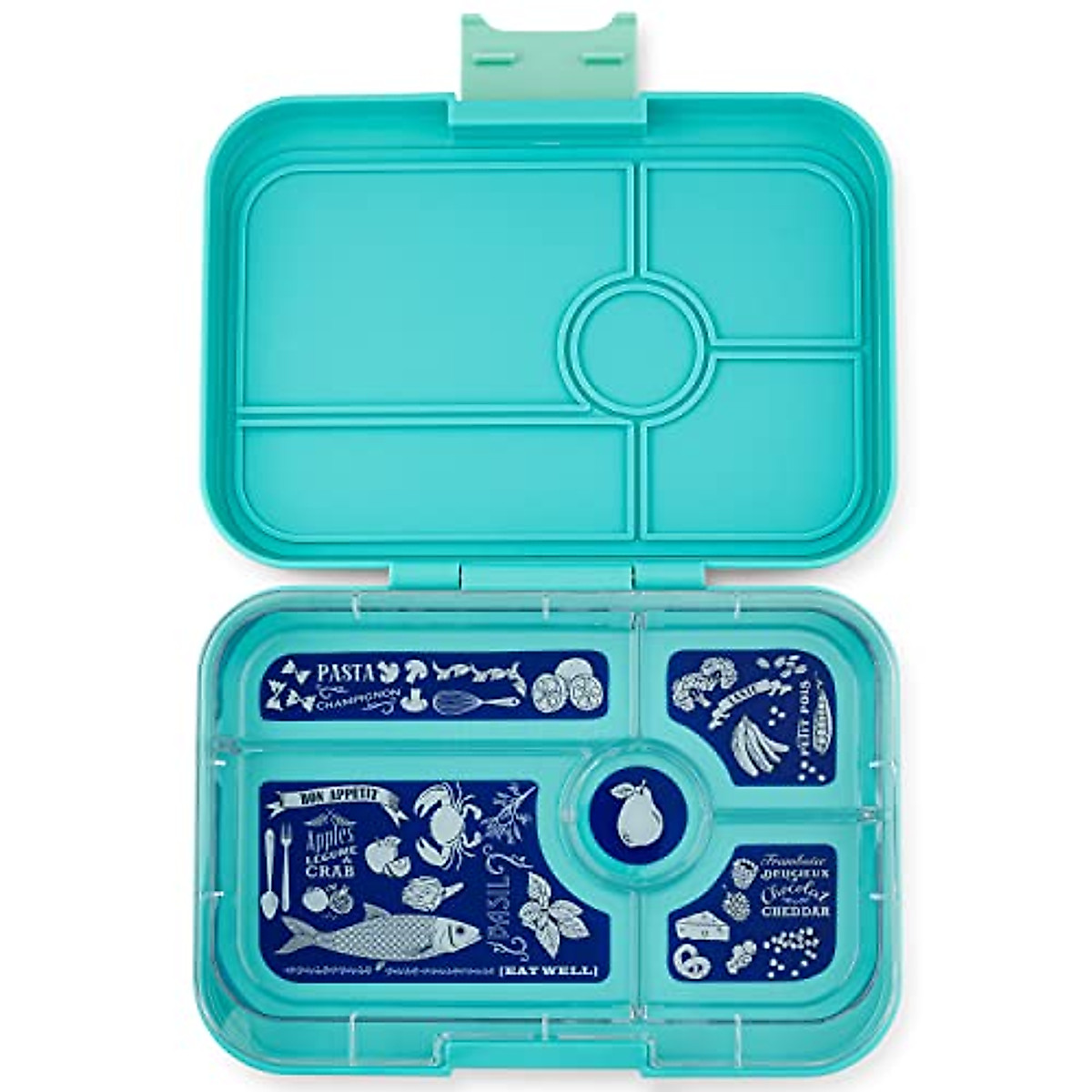 Yumbox TAPAS Larger Size Leakproof Bento Lunch Box (Antibes Blue)
