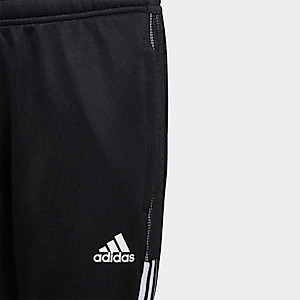 adidas girls Tiro Track Pants GCU Black/White Large