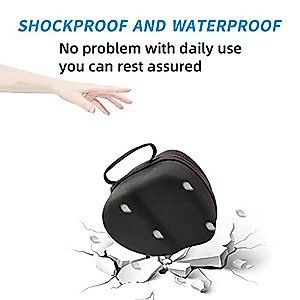dethinton Compatible with Oculus Quest2 Case, Travel Case Compatible with Oculus Quest2 All-in-one VR Gaming Headset and Controllers Includes Multiple Quest2 Accessories (Black)