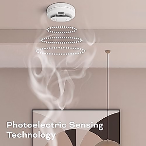 Kidde Hardwired Smoke & Carbon Monoxide Detector, AA Battery Backup, Interconnectable, LED Warning Light Indicators