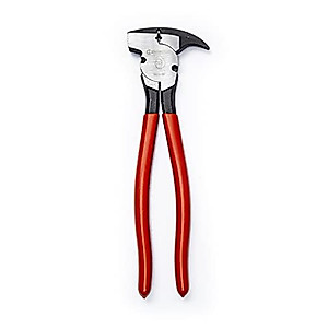 Crescent 10" Dipped Handle Heavy-Duty Solid Joint Fence Tool Pliers - 193410CVNN-05