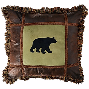Carstens Bear On Pine Pillow
