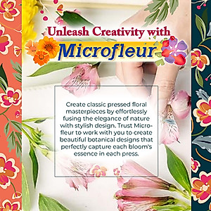 Microfleur 10 Pc Max Liners for Microfleur Max 9" Microwave Flower Press, Extra/Replacement Liners 10 Pc (5 Pair) - White Liners Only