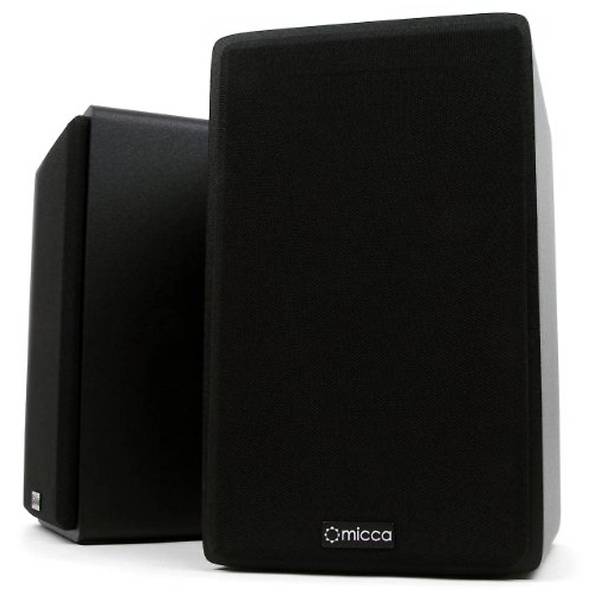 Micca MB42X Advanced Bookshelf Speakers for Home Theater Surround Sound, Stereo, and Passive Near Field Monitor, 2-Way (Black, Pair)