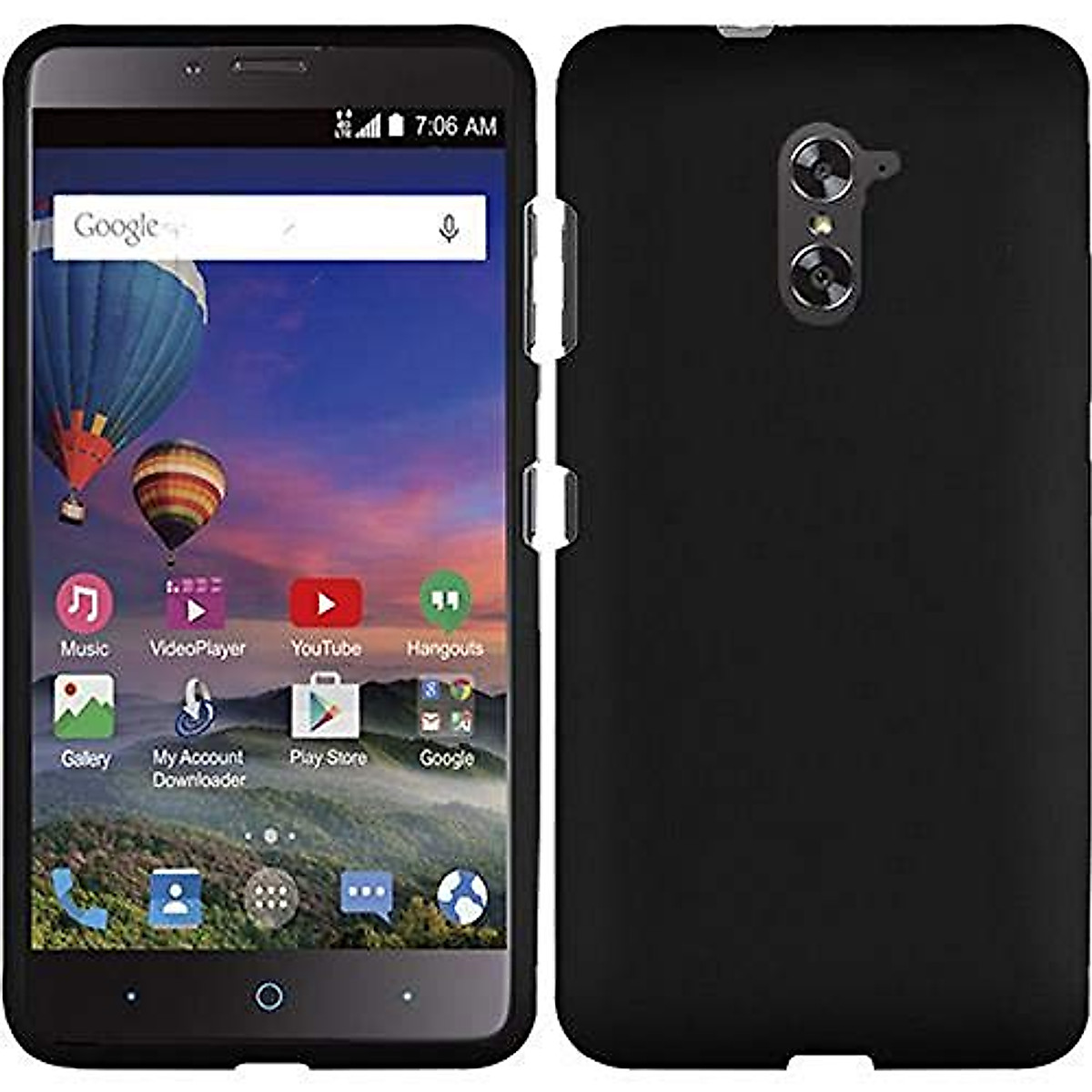 ZTE Z963VL MAX DUO 4G LTE GSM Straight Talk Prepaid Smartphone