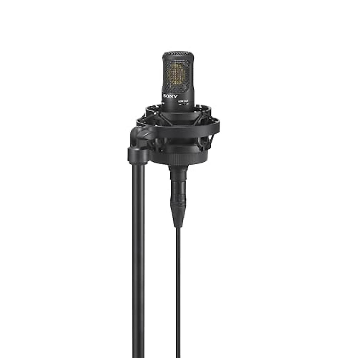 Sony Media C-80 Unidirectional Studio Condenser Microphone with Advanced Capsule Technology, Dual Diaphragm Configuration, and Acoustic Shifting Circuit