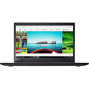 Lenovo ThinkPad T470S 14" FHD Business Laptop, Core i7-6600U 2.6GHz, 20GB RAM, 512GB SSD, CAM, Windows 10 Pro (Renewed)