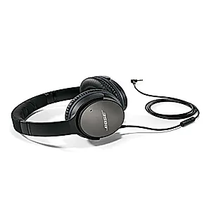 Bose QuietComfort 25 Acoustic Noise Cancelling Headphones for Apple devices - Black (Wired 3.5mm)