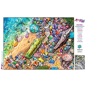 Buffalo Games - Aimee Stewart - Beachcomber’s Bounty - 1000 Piece Jigsaw Puzzle