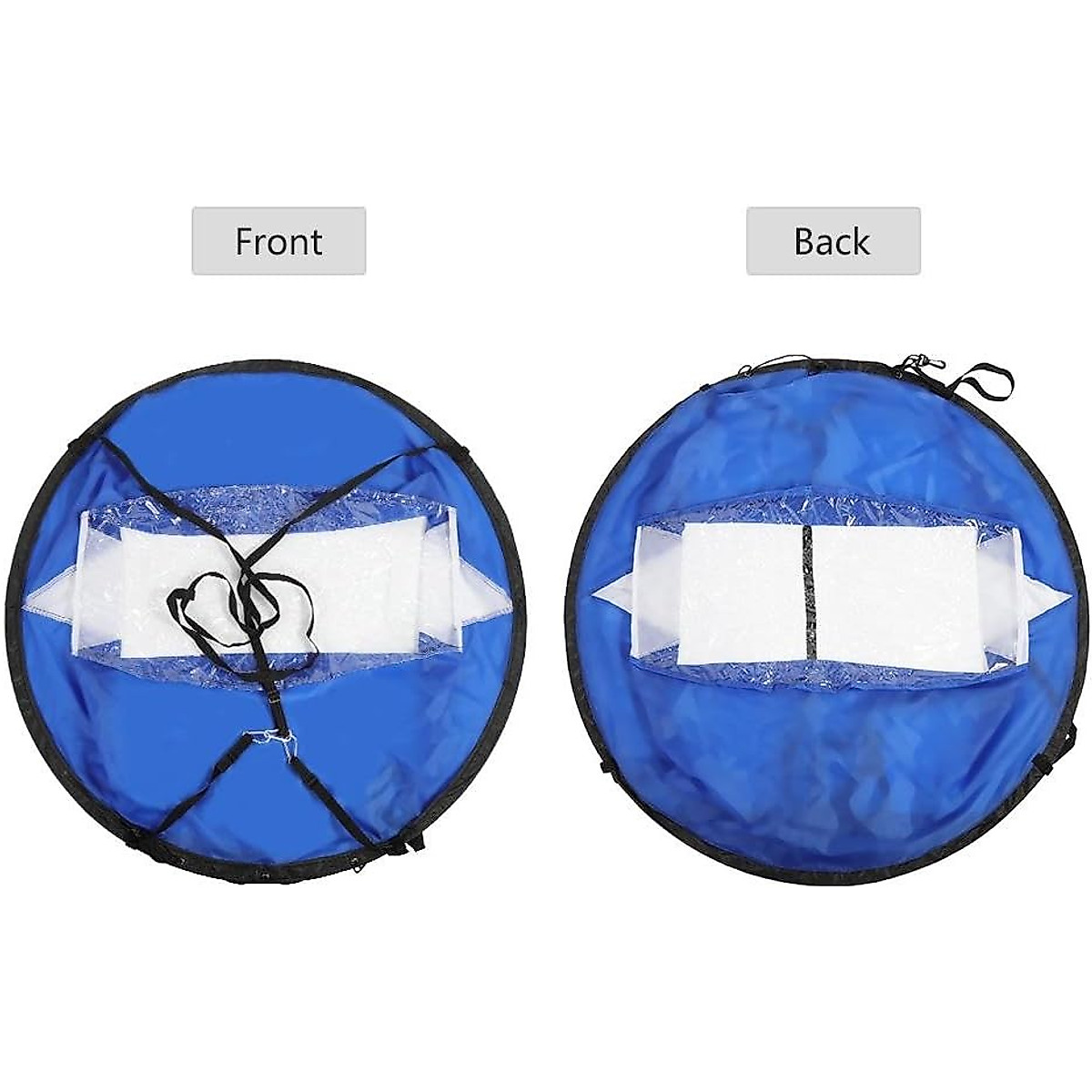 Kayak Wind Sail Downwind Wind Paddle Rowing Boats Wind Fold Up Sail Kayak Canoe Accessory