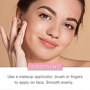 Neutrogena SkinClearing Oil-Free Acne and Blemish Fighting Liquid Foundation with.5% Salicylic Acid Acne Medicine, Shine Controlling Makeup for Acne Prone Skin, 85 Honey, 1 fl. oz