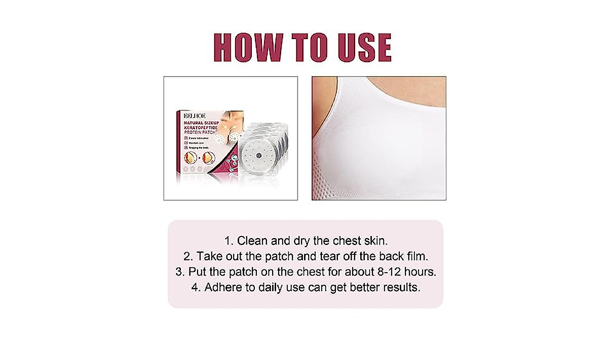 Chest Growth Protein Patch for Bust Enhancement