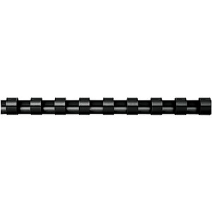 Fellowes "Fellowes 52327, Plastic Combs - Round Back, 100 pack, Black, "5/8"",120 sheet capacity"