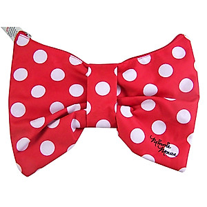 Minnie Mouse Bow Zippered Fanny Pack, 12 Inch