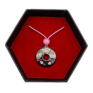 ZAG STORE - womens Miraculous Ladybug - Mouse Transformation Necklace
