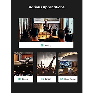 UGREEN 3.5mm to 2 Male RCA Cable Stereo Audio Adapter Braided Hi-Fi Sound Auxiliary RCA Y Splitter, Metal Shell Shielded Aux RCA Y Cord Compatible with Smartphone MP3 Tablet Speaker, 6FT