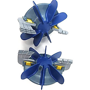 ATIE MX8 Elite, MX6 Elite, and Maxx Pool Cleaner Cyclonic Scrubbing Brush R0714400 Replacement for Zodiac Polaris MX8 Elite, MX6 Elite, and Maxx Scrubbing Brush R0714400 (8 Pack)