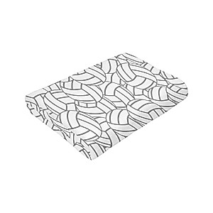 Volleyball Texture Throw Blanket All Year Round Light Weight Warm Super Soft Plush for Air-Conditioned Room Bedding Luxury Throw Blanket Blankets for Bedroom Living Rooms Sofa Couch