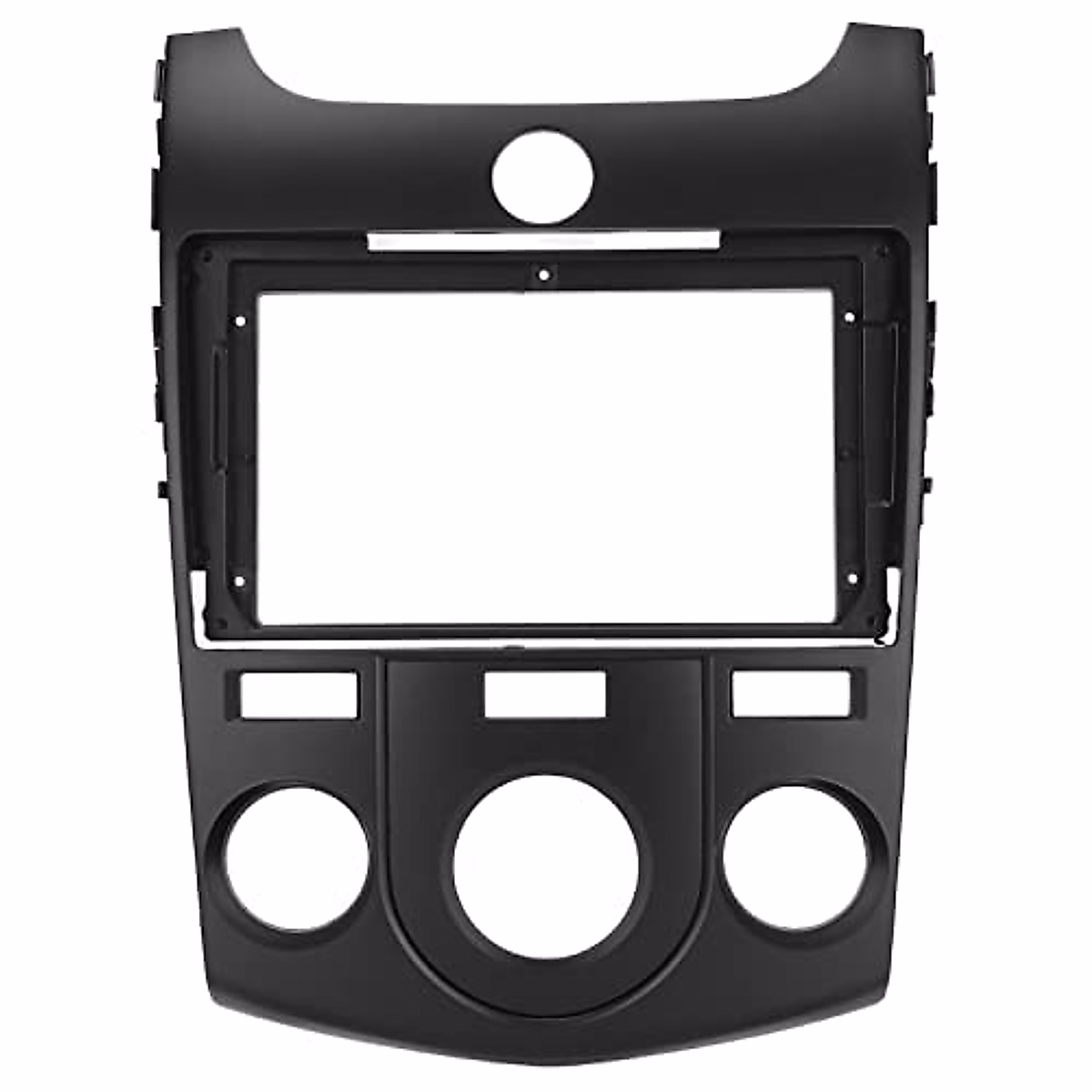 Car Stereo Dash Radio Fascia, Installation Dash Kit ABS Navigation Panel Frame Cover Auto Accessories Replacement for KIA FORTE MANUAL