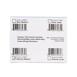 Medi-First Latex Finger Cots, Natural, Medium, 144 Count, (2 PACK)