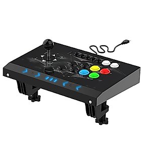 Fight Sticks PC,Arcade PC Joysticks Fight Stick Street Fighter Video Game Controller Fighting Joystick for PC, Nintendo Switch, NEOGEO Mini, NeoGeo Pro, PS3,Raspberry Pi, PS Classic, Android