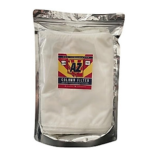 Column Extraction Filter Bag Sock - 90 Micron 100% Food Grade Nylon Mesh Filter - 10x 4 Inch or 6 Inch Diameter Material Bags - Multiple Length Options With Drawstring Closure (6" x 48")