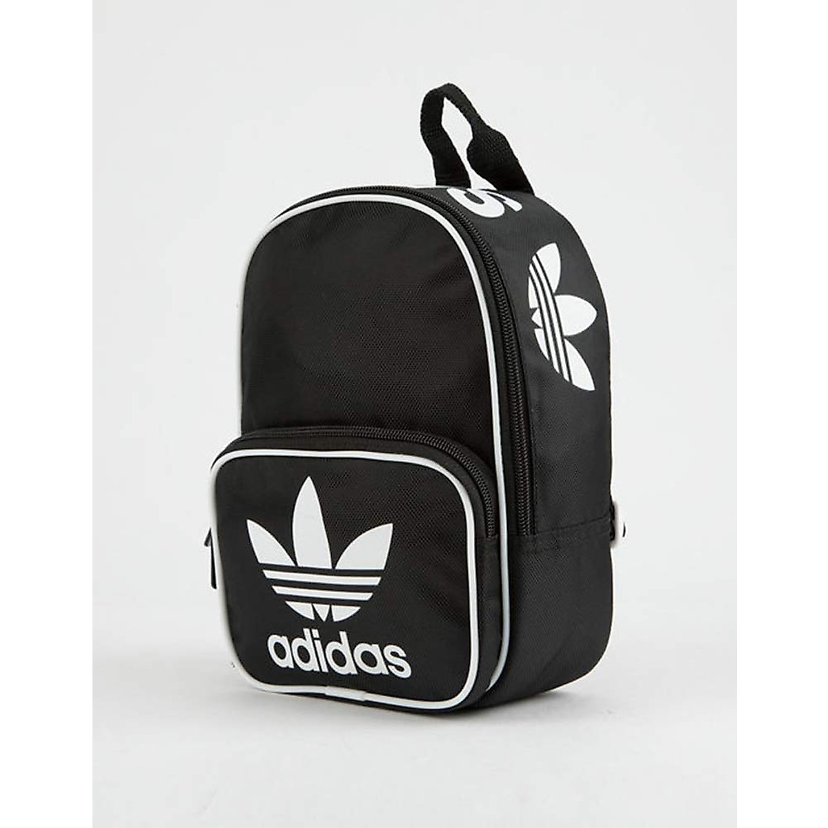 adidas Originals Women's Santiago Mini Backpack, Black/White, One Size
