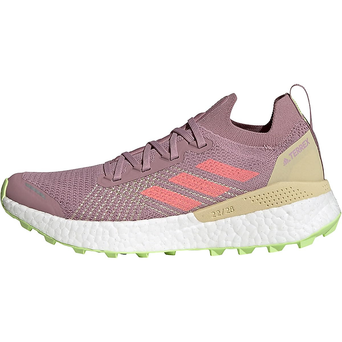 adidas Two Ultra Primeblue Trail Running Shoes Women's, Purple, Size 7.5