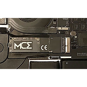 MCE Technologies 512GB SSD Compatible with MacBook Air 2015 and Compatible with MacBook Air 2017: PCIe-Based 4 Lane (x4) NVMe SSD Flash Storage Upgrade - Requires macOS 10.13.x (High Sierra) or Later