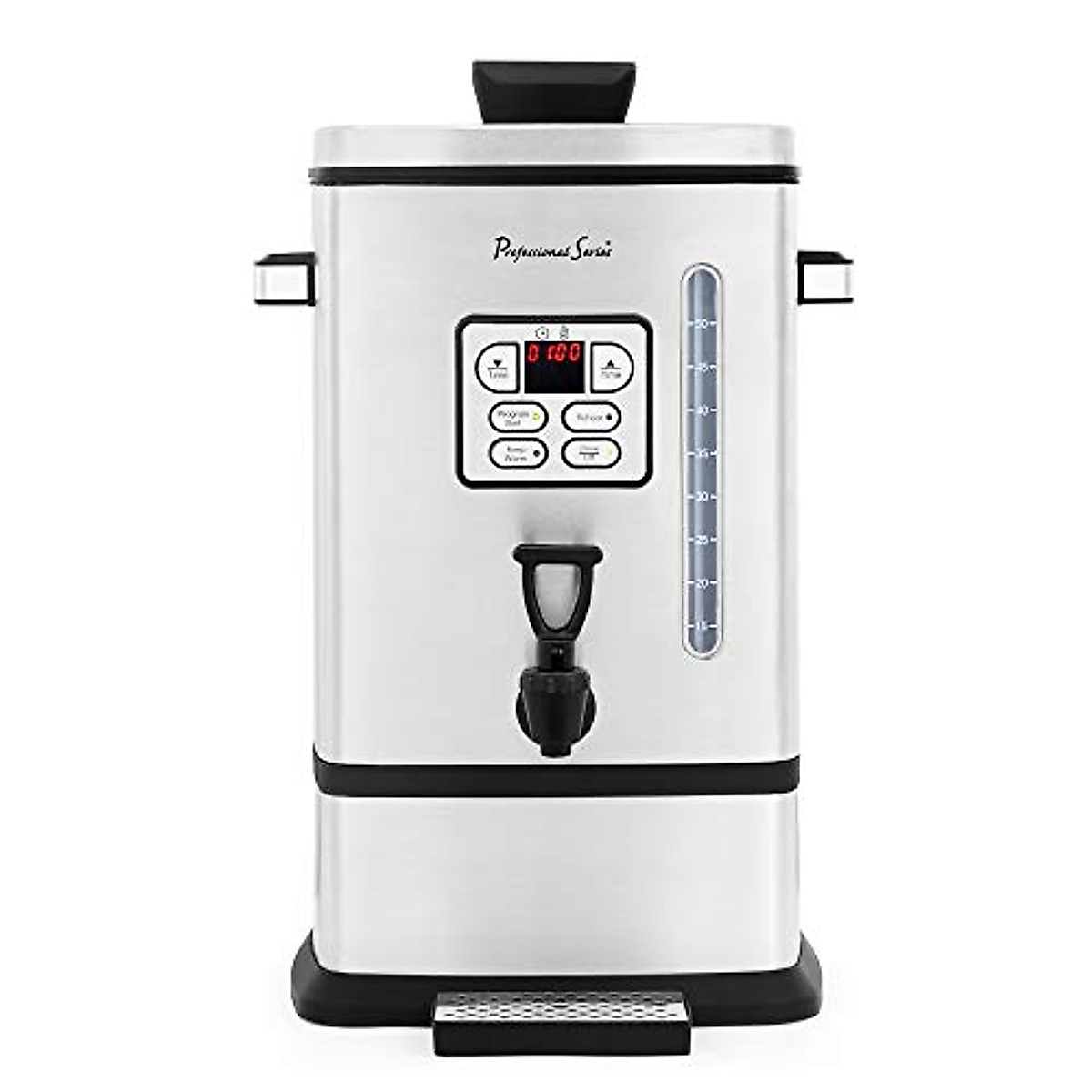 Professional Series, 50-Cup Digital Coffee Urn, Programmable Timer, Stainless Steel Filter & Body