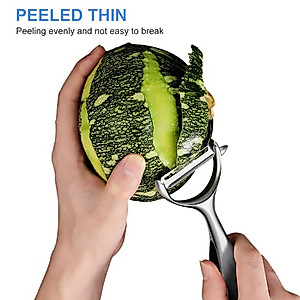 NileHome Vegetable Peeler, Potato Peelers For Kitchen Apple, Veggie, Fruit, Potatoes, Carrot Peeler Stainless Steel Potato Peeler Hand(2pcs)