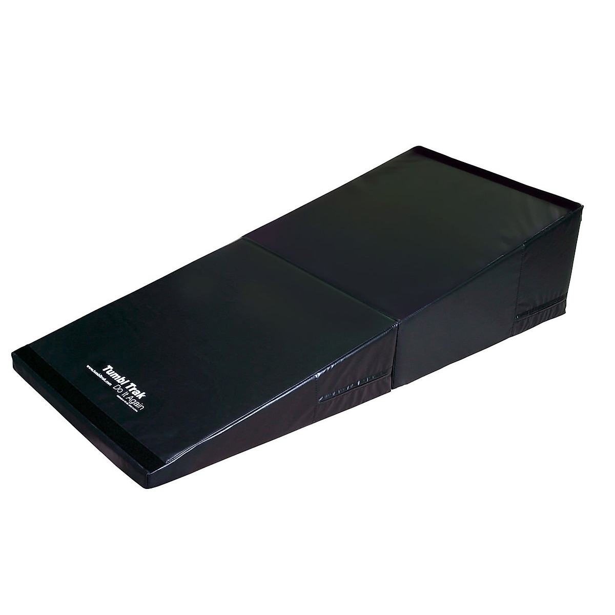 Tumbl Trak Folding Incline Cheese Mat, Black, 24 in x 48 in x 14 in