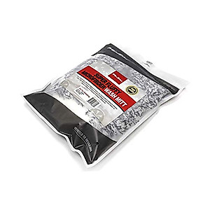 Maxshine Mixed Color White & Black Microfiber Wash Mitt for Car Detailing, Home Window Cleaning