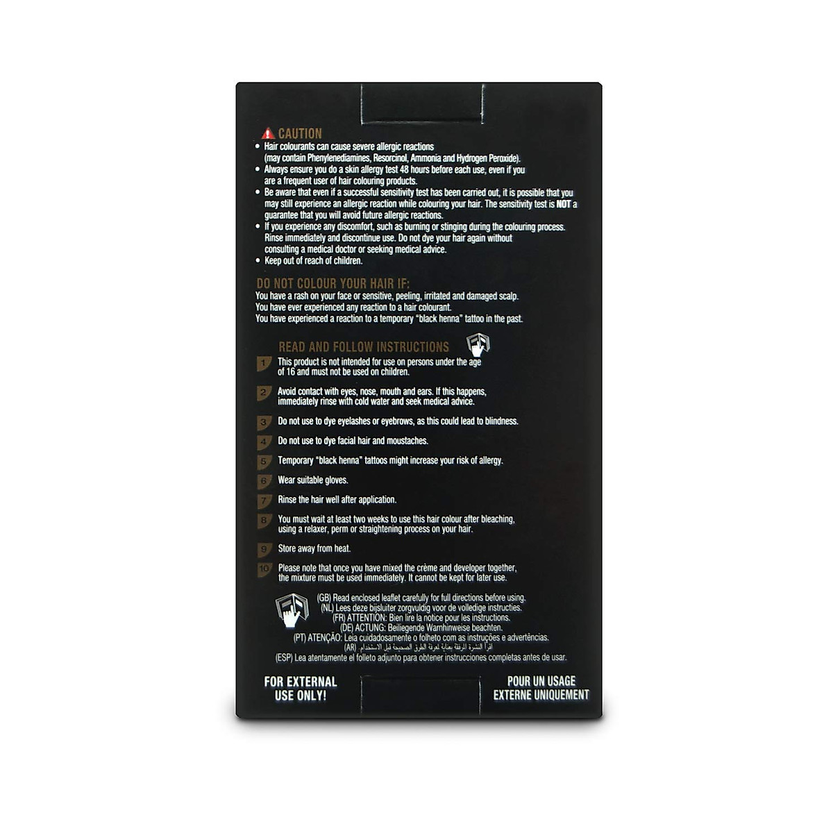 Revlon Realistic Vivid Colour Protein Infused Permanent Color Hair Dye with Color Lock Technology, Warm Chocolate 110ml