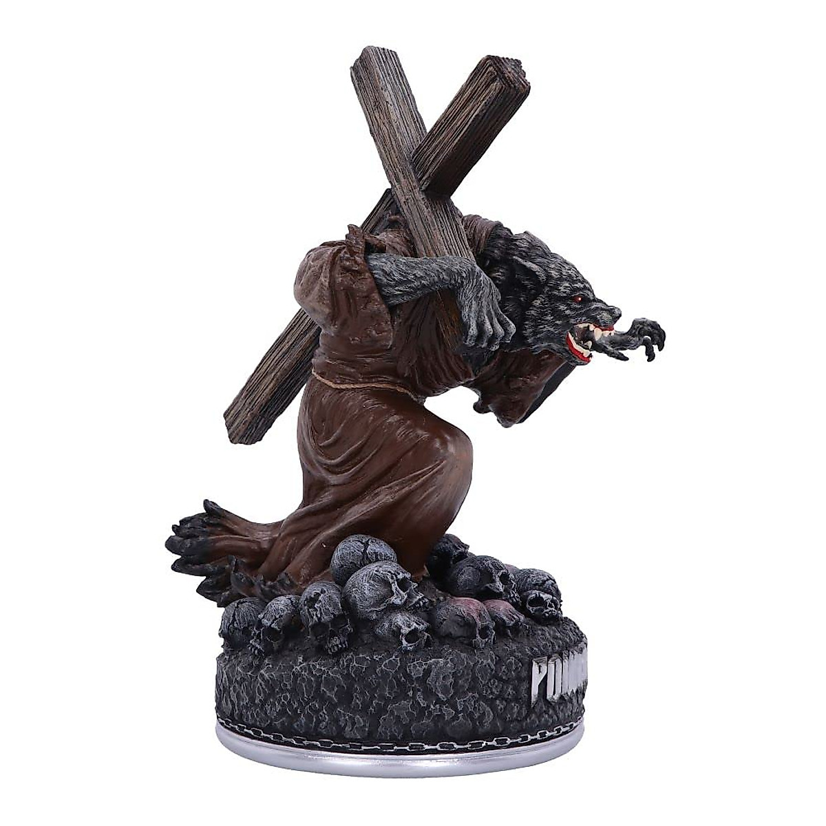 Nemesis Now Powerwolf Via Dolorosa 25cm, Brown