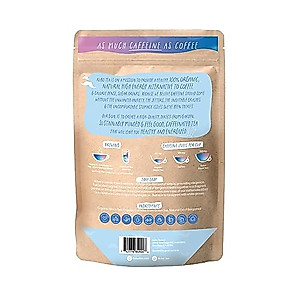 Kubo Tea, Earl Grey Black Tea, Organic High Caffeine Blend, 20 Servings (155mg Caffeine each), Pyramid Tea Bags, Compostable & Biodegradable Packaging, Healthy Coffee Substitute