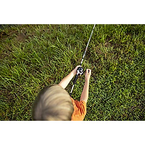 Abu Garcia 5’6" Ike Dude Youth Fishing Rod and Reel Spincast Combo, 2-Piece Rod, Size 6 Reel, Right Handle Position