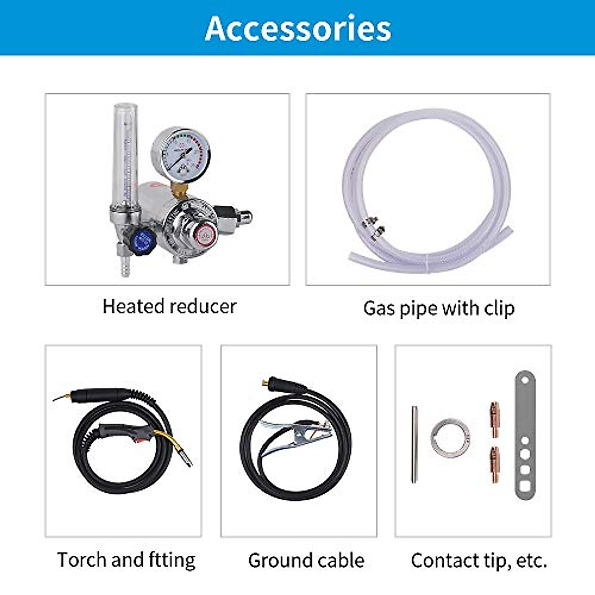 Solary Inverter aluminum MIG Welder - Multi Process IGBT Digital Inverter Welding Machine Equipment Flux Cored Wire Solid Core Wire Welding Pulsed