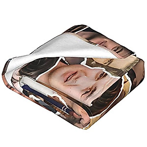 Joe Keery Blanket Soft Comfy Warm Fleece Blanket for Couch Office Camp Bed Car Couch Beach Cozy Plush Blanket 60"X50"
