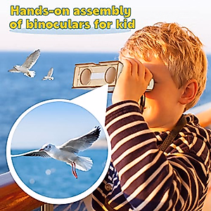 5 in 1 3D Wooden Puzzles STEM Projects for Kids Age 8-12, Educational Crafts Science Kits for Girls Ages 8-10, DIY Model Building Toys kit, Gift for 6 7 8 9 10 Year Old boy