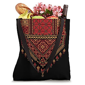 Palestine Women Islam Folklore Palestinian Thobe Girls Dress Tote Bag