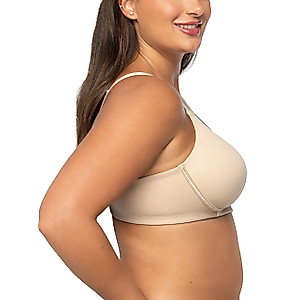 Vanity Fair womens Full Figure Beauty Back Smoothing Bra, Wirefree - Beige, 44B US