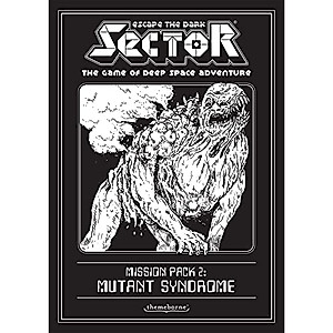 Escape the Dark Sector Board Game Mutant Syndrome MISSION PACK 2 - Confront Gruesome Mutations! Cooperative Sci-Fi Adventure Game for Adults, Ages 14+, 1-4 Players, 45 Min Playtime, Made by Themeborne