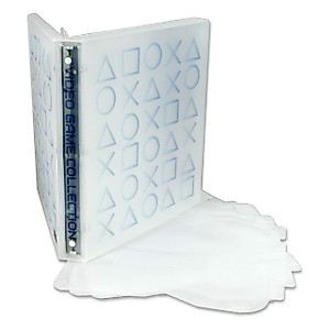 UniKeep High Capacity Disc Storge Case With Printed Theme For PlayStation (Clear)