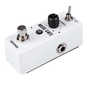 Guitar Noise Gate Suppressor Guitar Noise Killer Effect Pedal for Electric Guitars