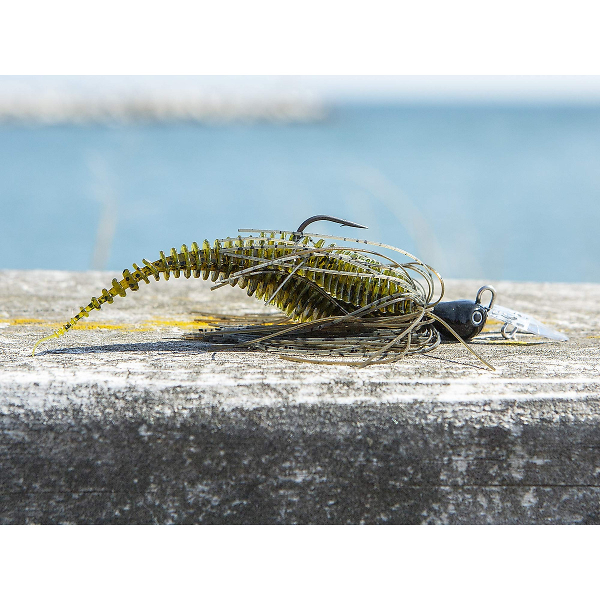 Catch Co 10,000 Fish Yoto Worm Soft Plastic Creature Bait Fishing Lure Watermelon Red Flake 4.75"