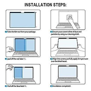 for MacBook Pro 13 Anti-Glare Anti-Blue Light Screen Protector Filter,FILMEXT MacBook Pro 13 inch(2016~2022) M1/M2 Eye Protection Blue Light Blocking Filter Reduces Digital Eye Strain