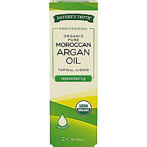 Nature's Truth Organic Rejuvinating Moroccan Argan Oil Serum, 2 Fluid Ounce